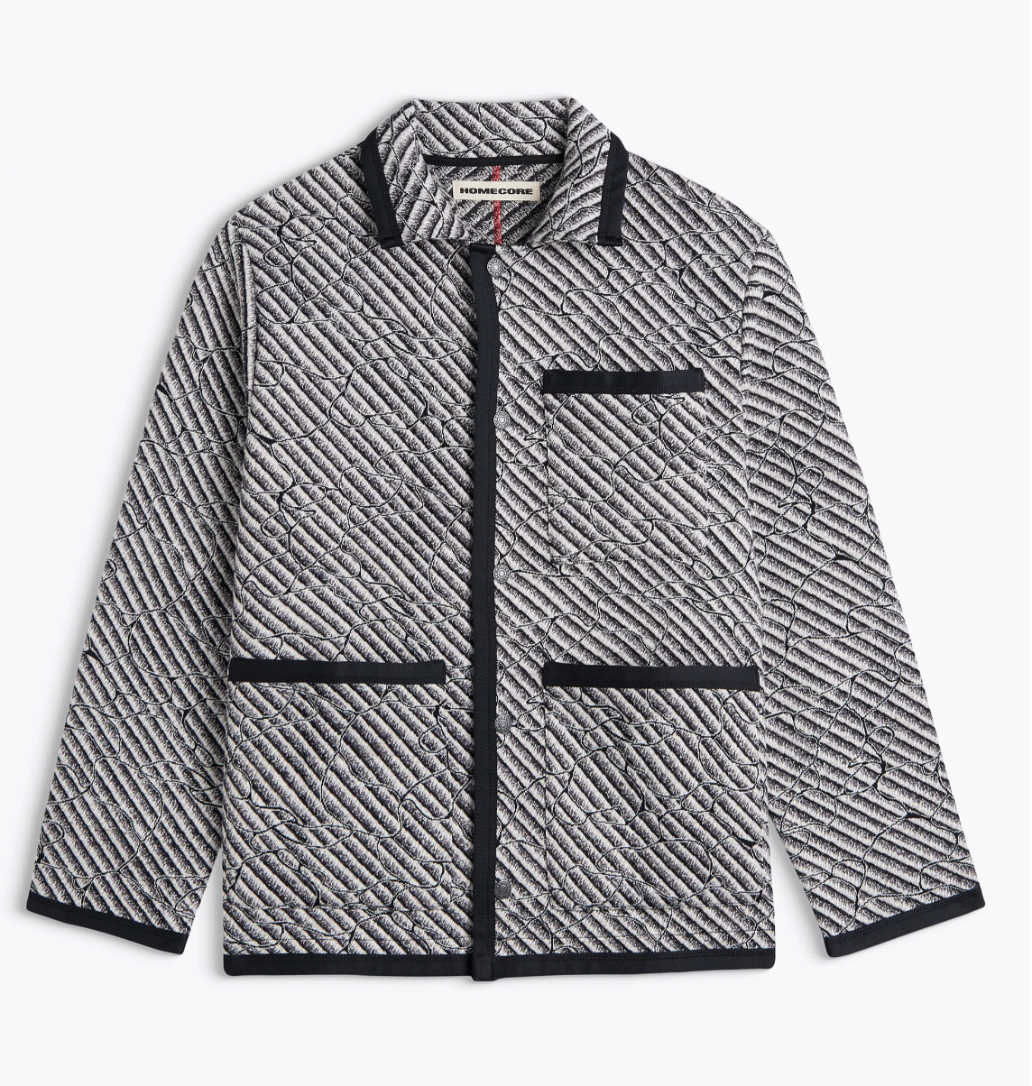 Mas Industrial Jacket - Multi Grey – All Up Clothing